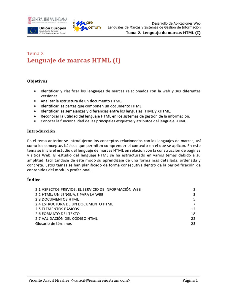 01 Tema 2 | PDF | HTML | Red mundial