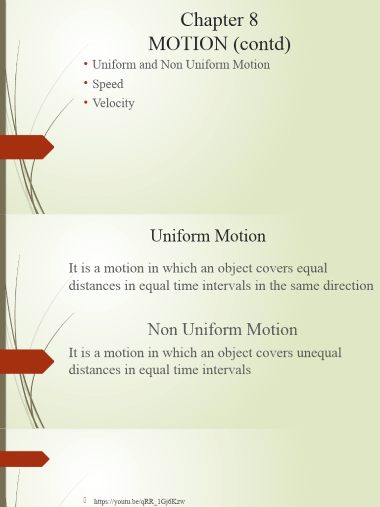 Motion | PDF