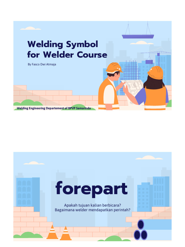 Welding Symbol - Welding Engineering of BPVP Samarinda | PDF
