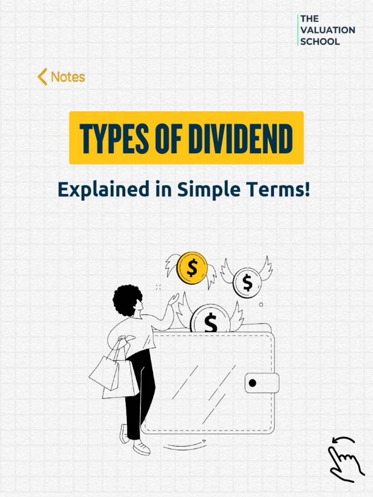 Types of Dividends! | PDF | Dividend | Stocks