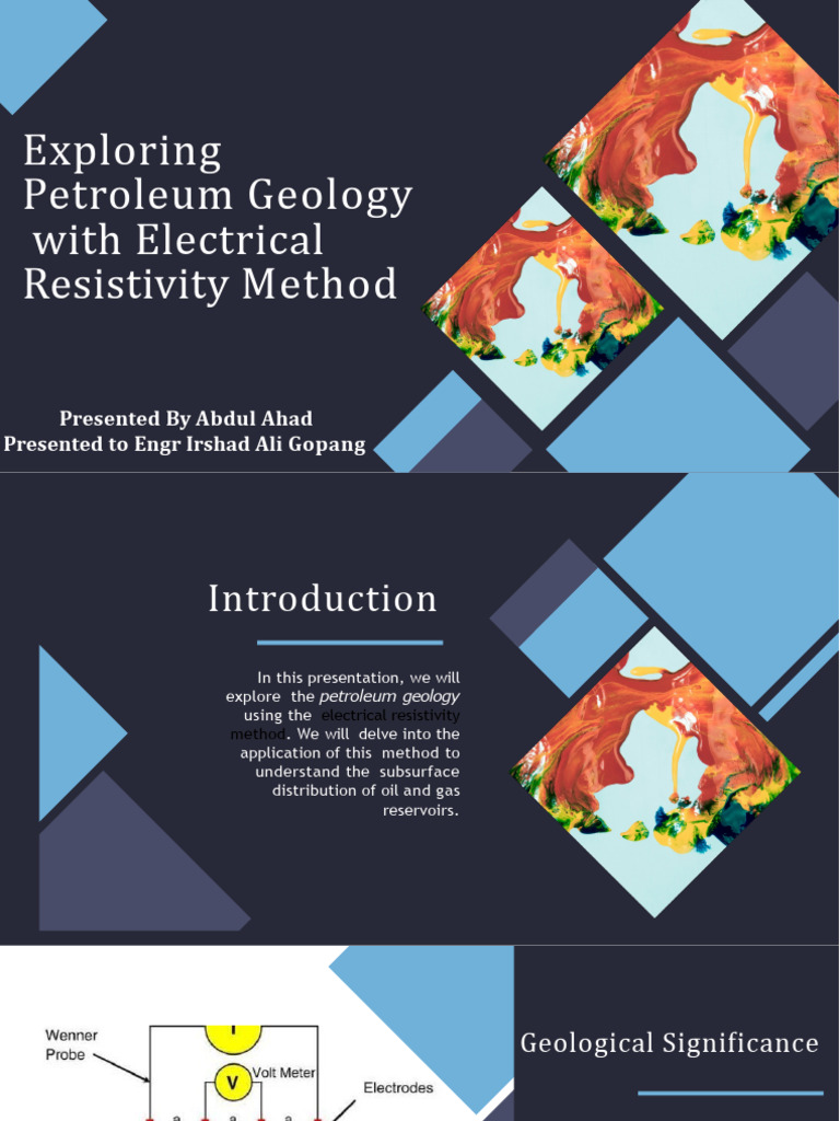 Wepik Exploring Petroleum Geology With Electrical Resistivity Method ...