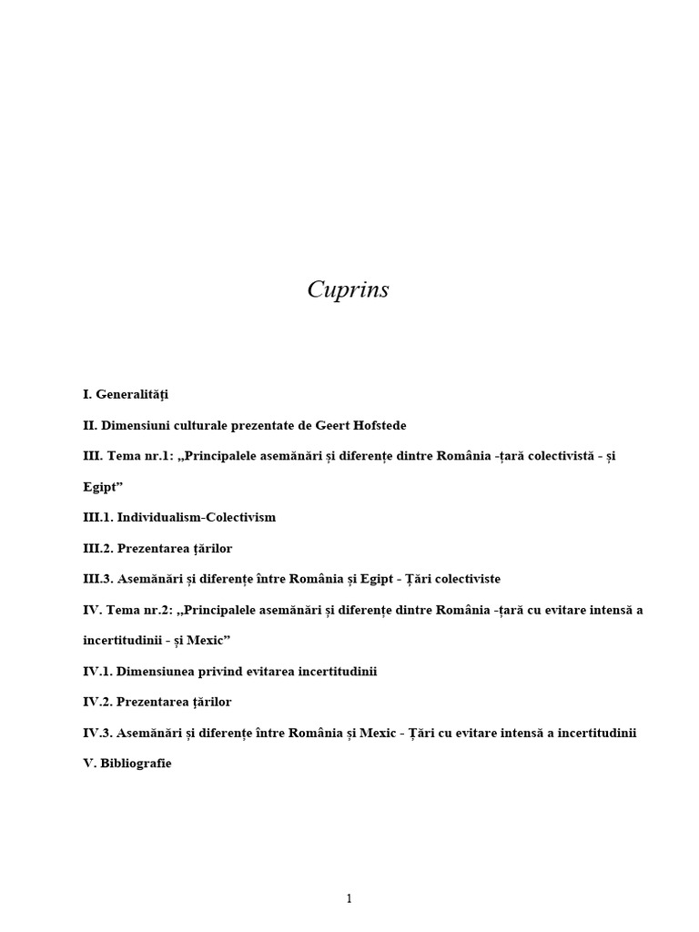 Management Comparat International | PDF