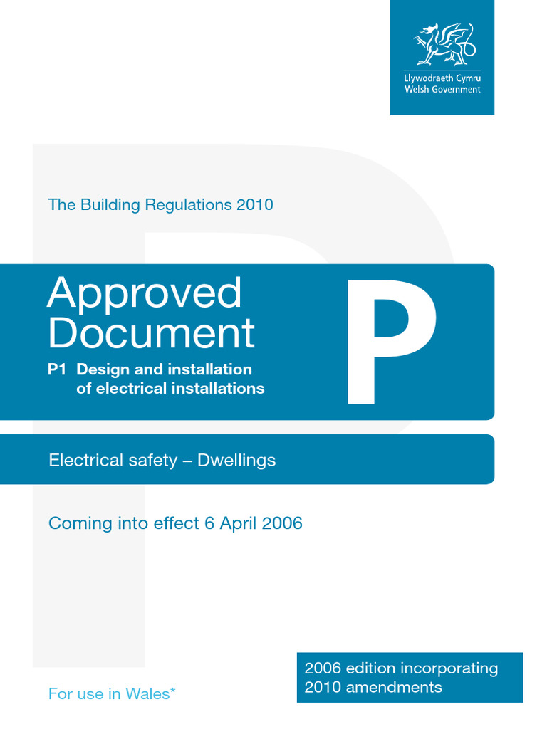 building-regulations-guidance-part-p-electrical-safety. | PDF ...