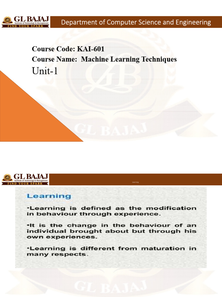 unit1 part3 | PDF | Machine Learning | Inductive Reasoning