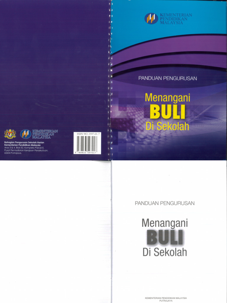 Panduan Pengurusan Buli Di Sekolah | PDF