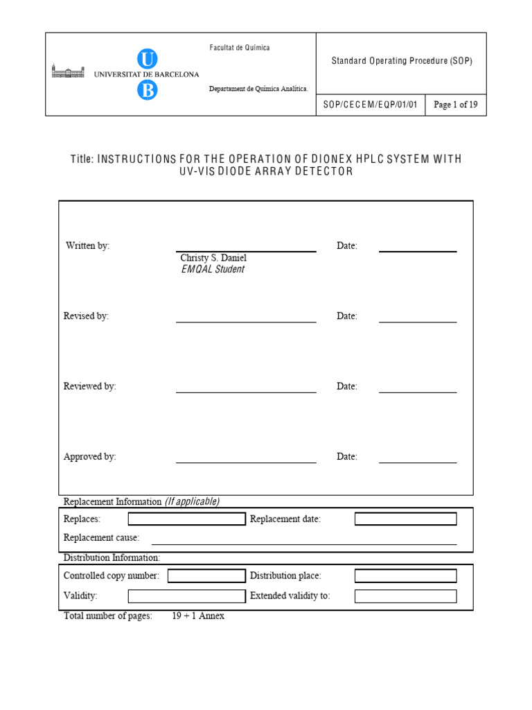 sop hplc documents_all_ve2 | PDF | High Performance Liquid Chromatography | Cursor (User Interface)