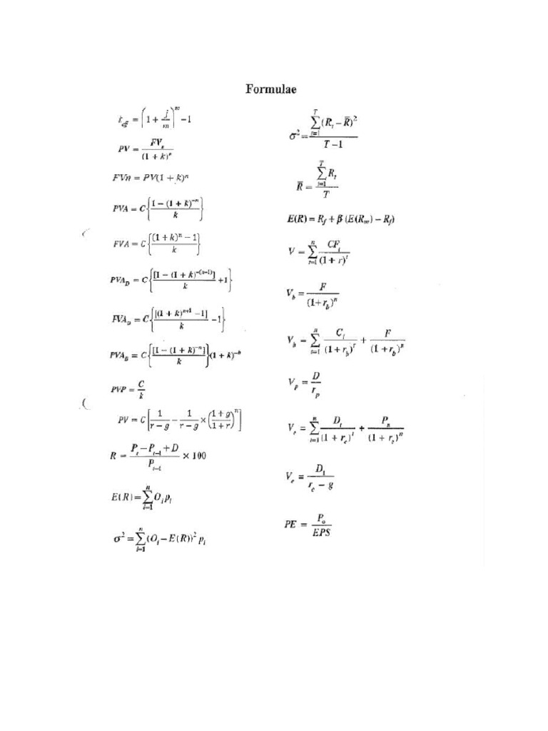 Formula For MST | PDF