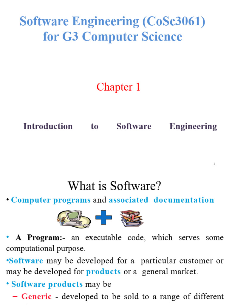 Chapter1a | PDF | Software Development Process | System
