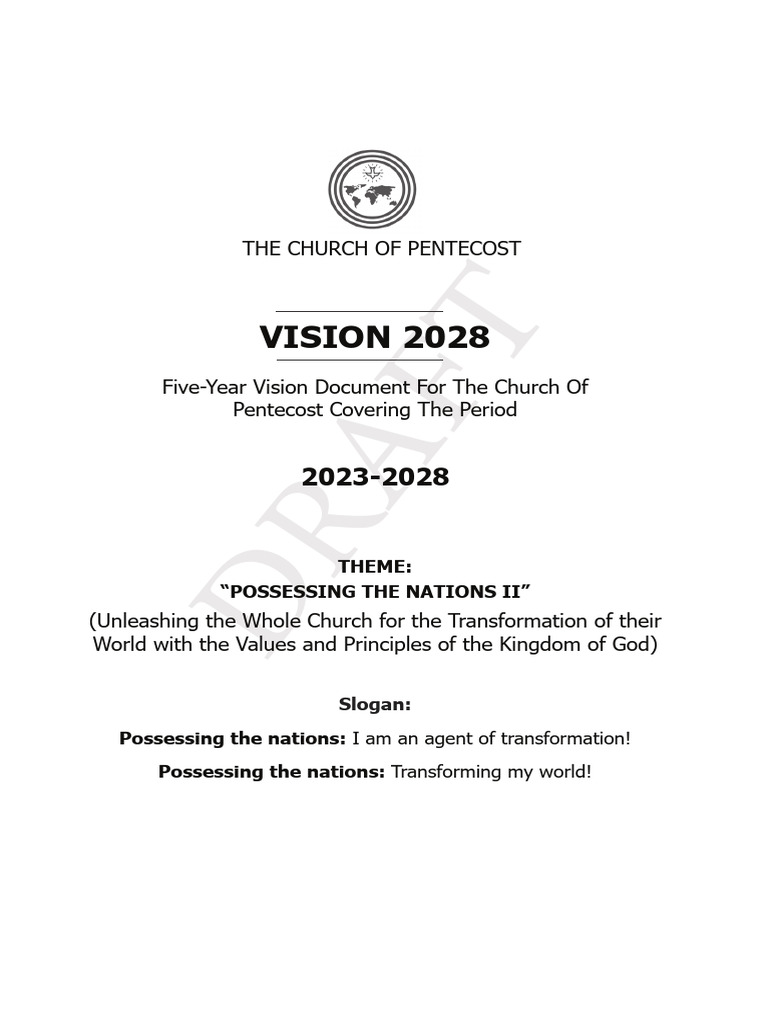 New Vision 2028 | PDF | Disciple (Christianity) | Jesus