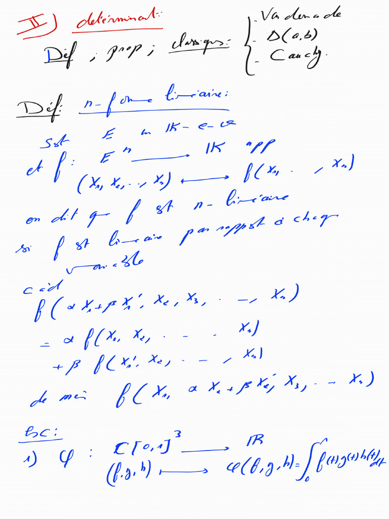 Determinants 2 | PDF