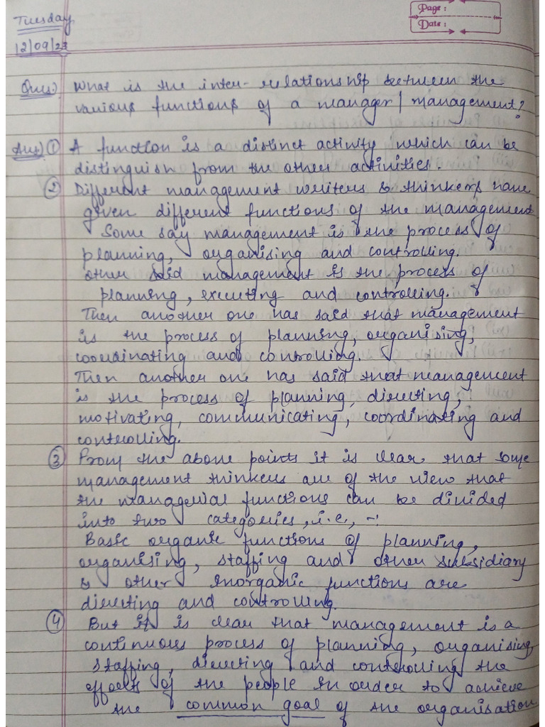 MPA Notes for 12th September | PDF