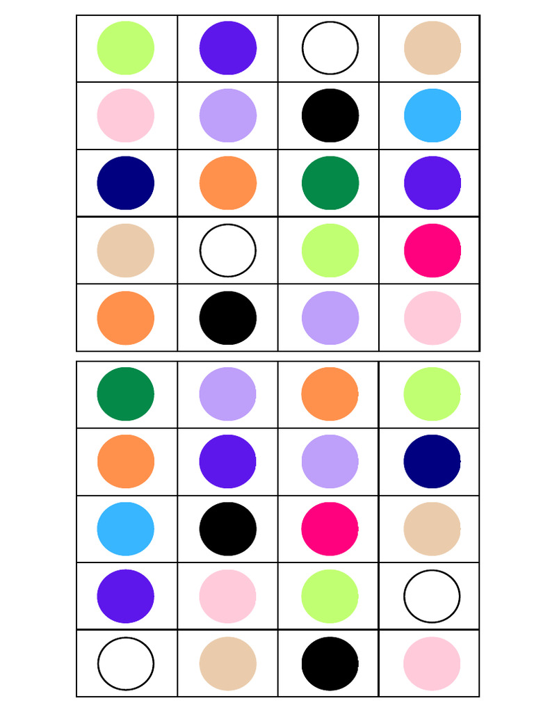 Bolinhas Coloridas | PDF