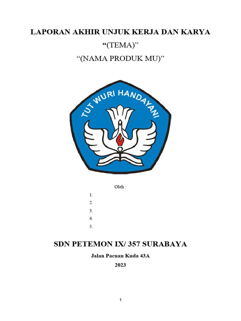 Contoh Laporan UKK | PDF