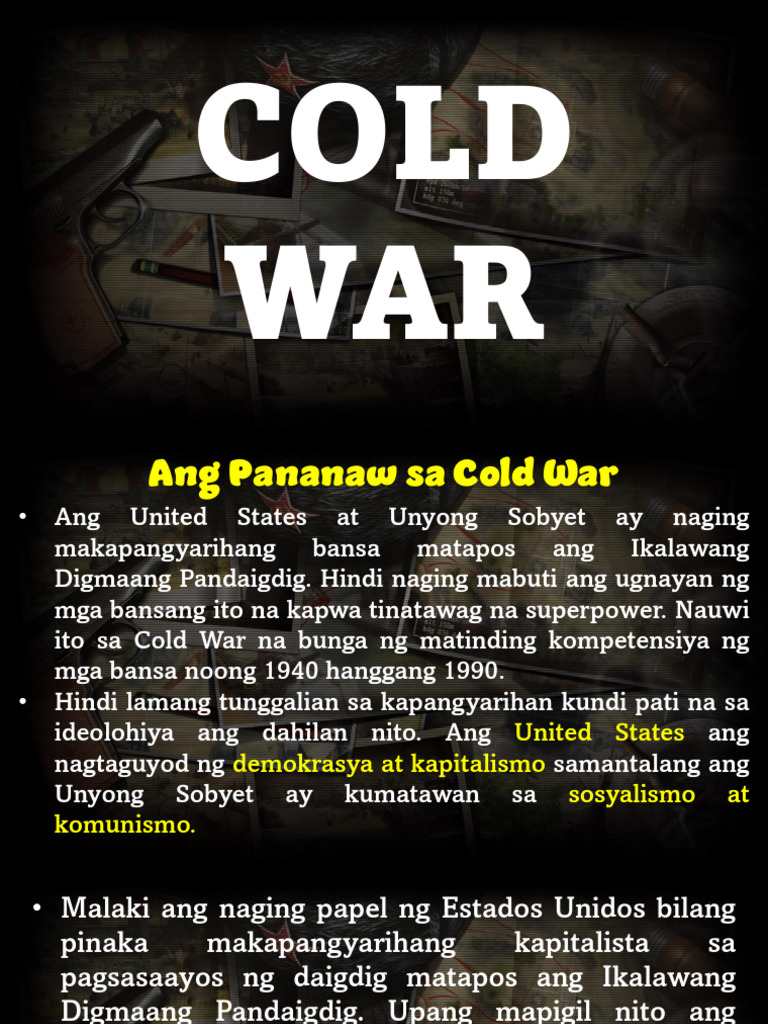Cold War | PDF