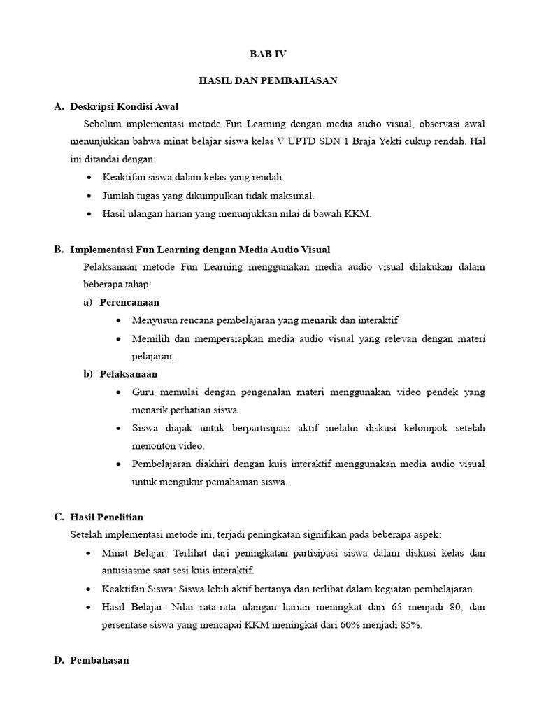 BAB IV Dan V PKP | PDF | Karier & Perkembangan