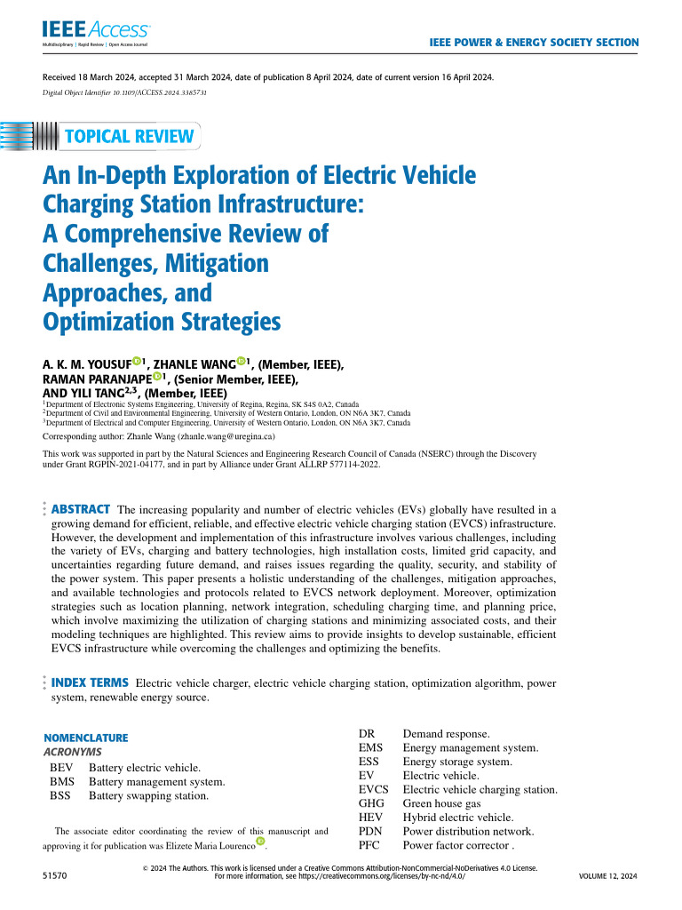 An In Depth Exploration Of Electric Vehicle Charging Station Infrastructure A Comprehensive