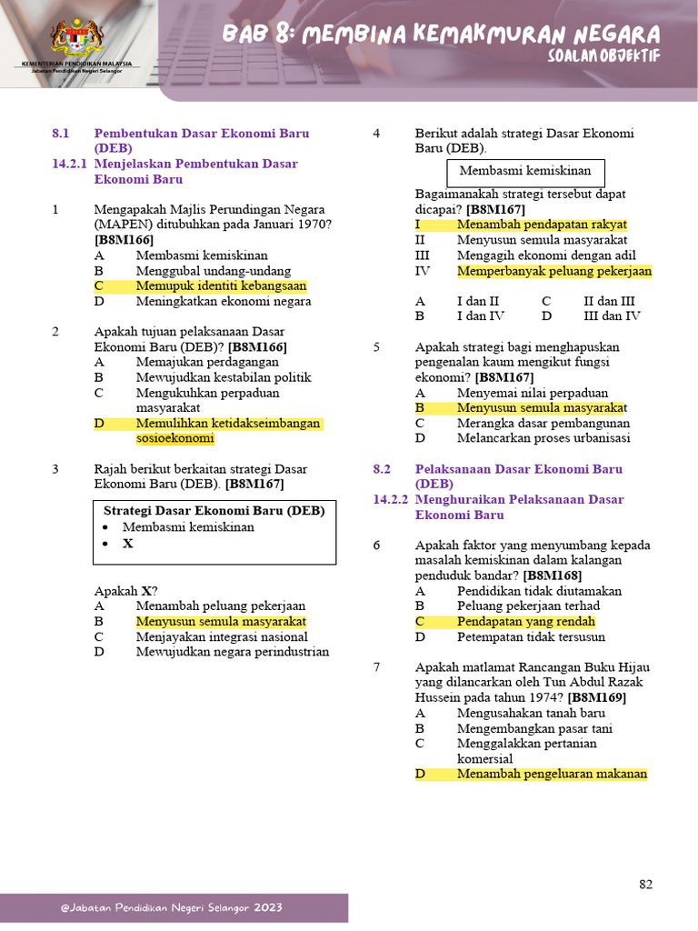 2023 Modul PERMATA T5 BAB 8 | PDF