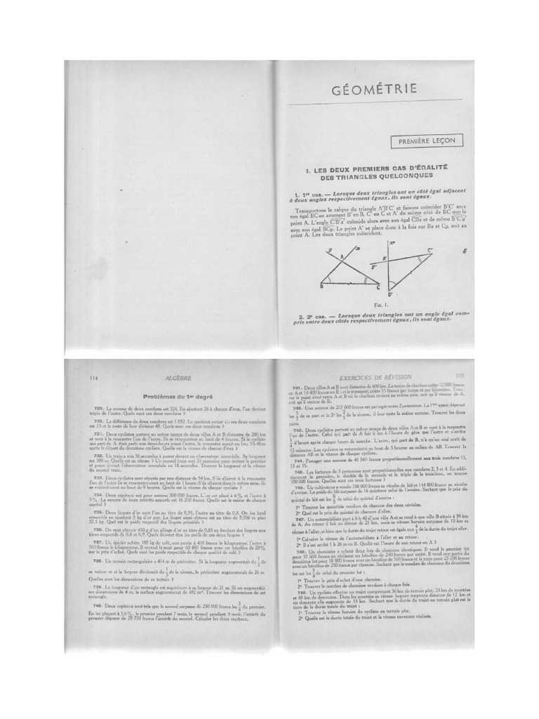 Mathematique 3ème Livre | PDF