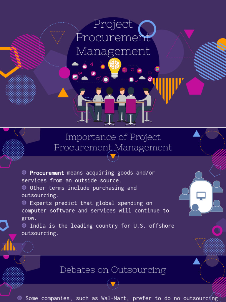 Project Procurement Management Guide | PDF | Request For Proposal | Procurement