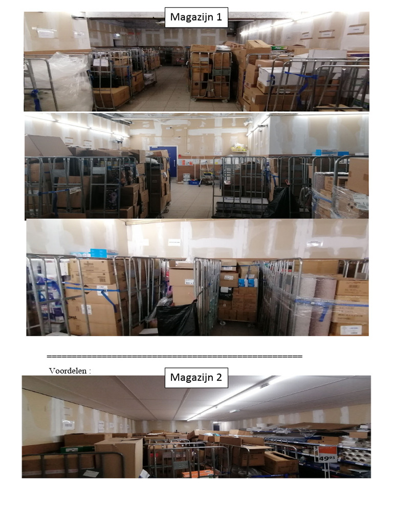 Action Over Het Magazijn en Stellingen Examen Laatste Versie | PDF