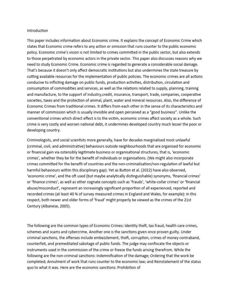 Reflection | PDF | Crimes | Crime & Violence