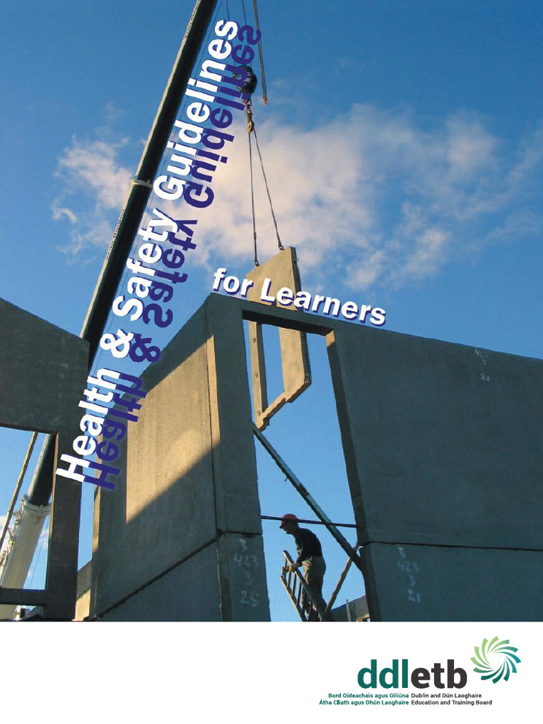 Health Safety Booklet For Learners Min | PDF | Occupational Safety And ...