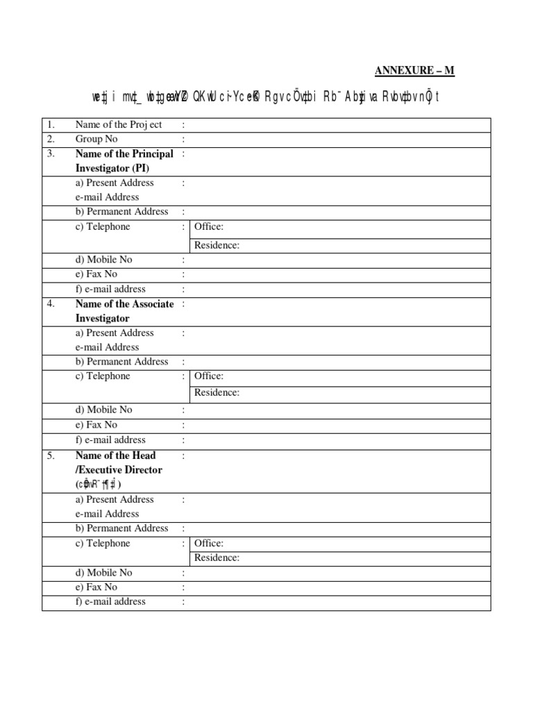 Detail Address of PI, API-sec9 | PDF