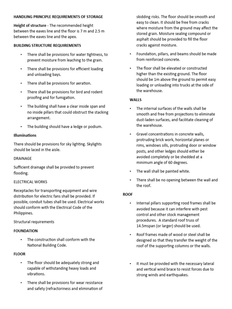 Handling Principle | PDF | Refrigerator | Vegetables