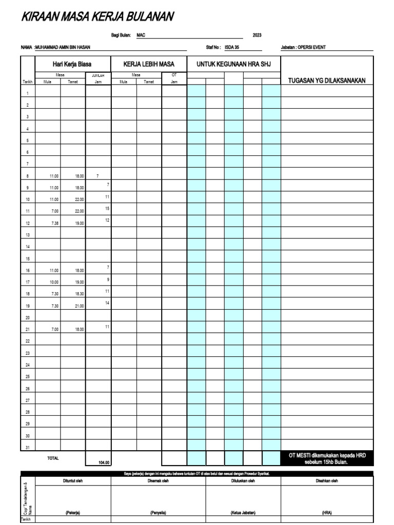 Kiraan Kerja Faiz | PDF