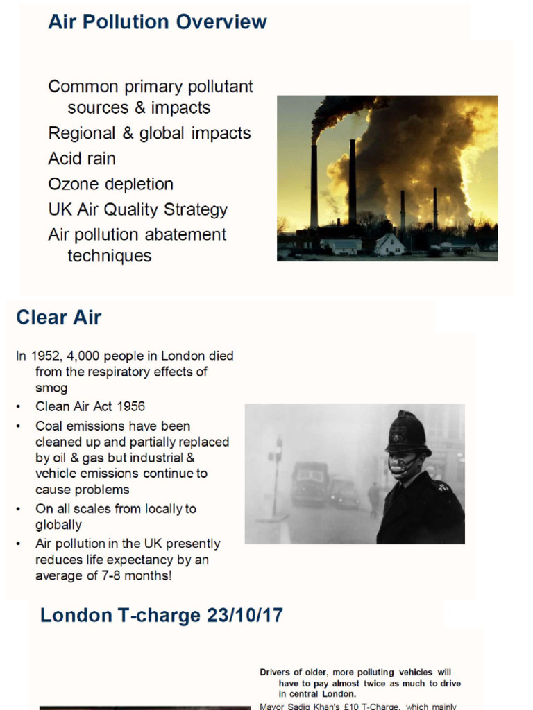 Environment - Air and Water | PDF