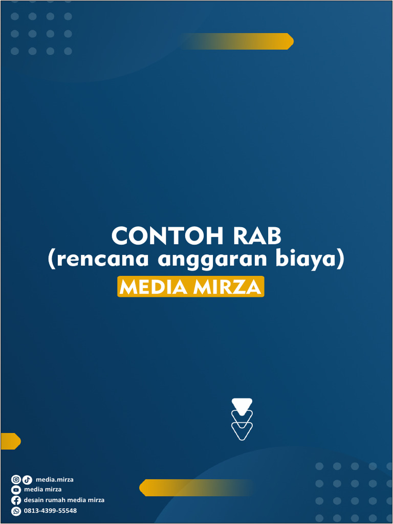 Contoh Rab Media Mirza | PDF | Griya & Taman