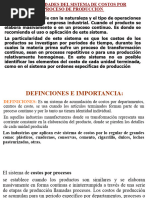 Unidad 7 - Costos Por Procesos | PDF | Costo | Contabilidad