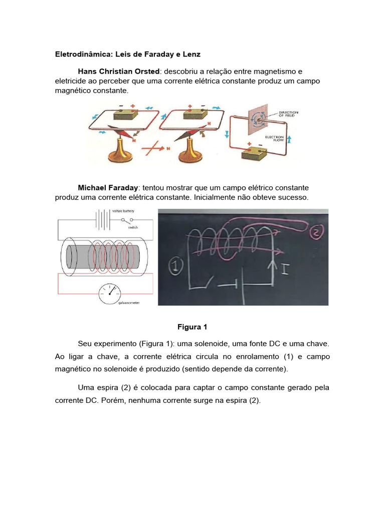 ELM20704 Eletrodinâmica - Leis de Faraday e Lenz | PDF | Magnetismo | Rede elétrica