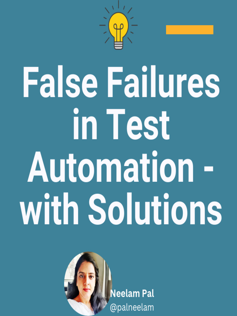 False Failures in TA With Solutions | PDF | Computing | Software ... False Failures in TA With Solutions | PDF | Computing | Software ...