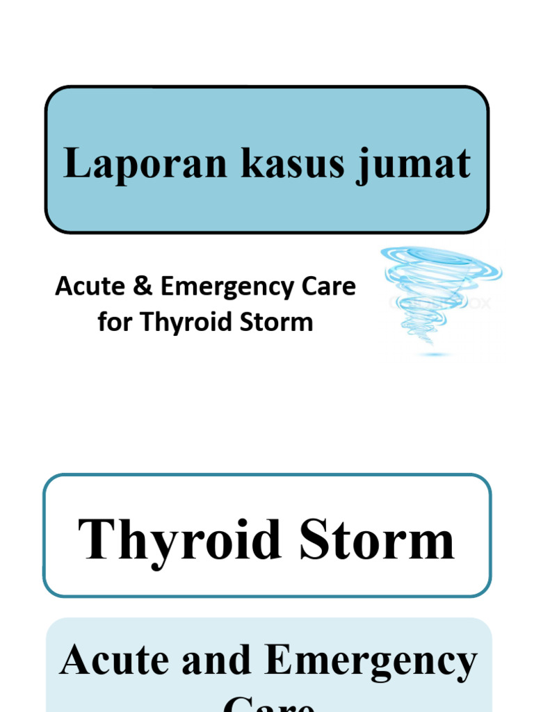 Krisis Tiroid-4 | PDF | Thyroid | Hormone