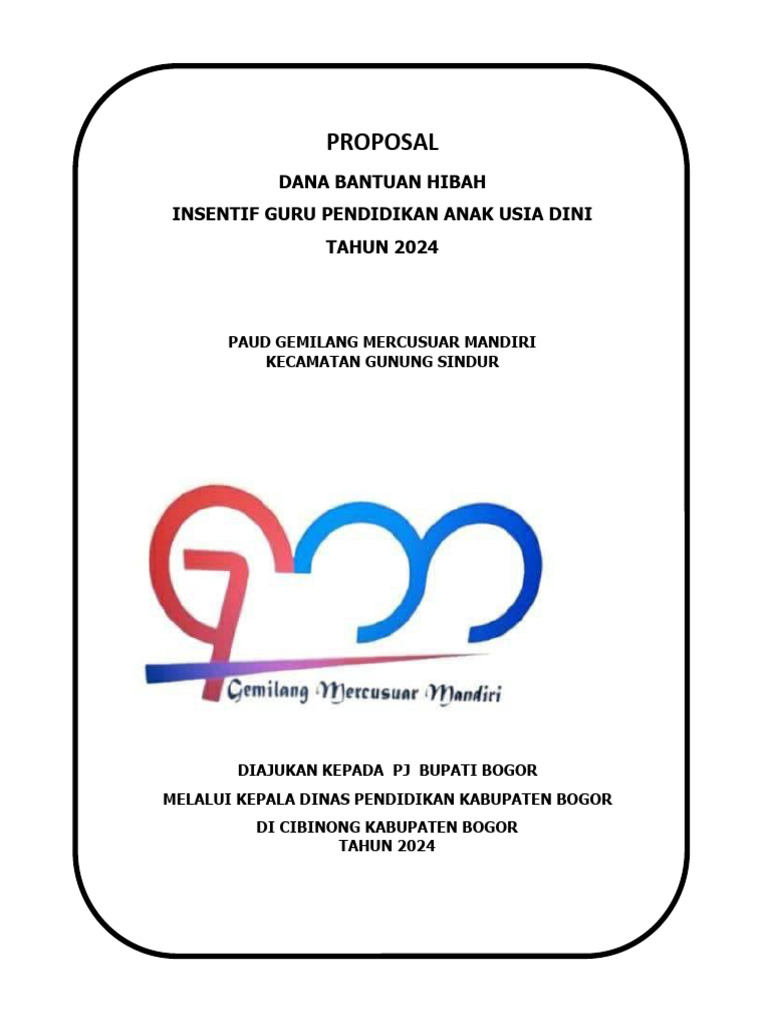 Proposal Insentif 2024 | PDF