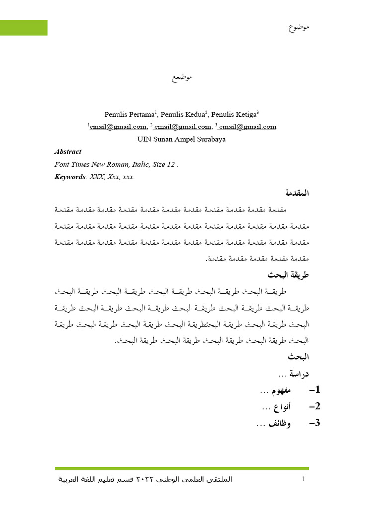 Template Prosiding | PDF