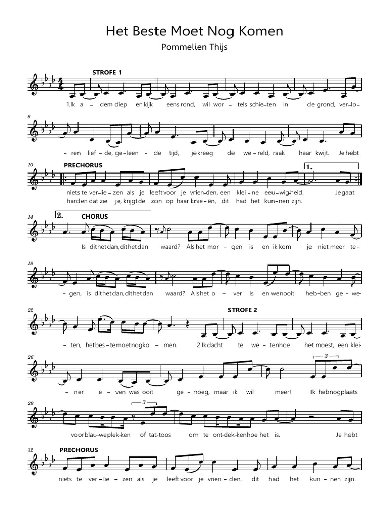 Het Beste Moet Nog Komen | PDF