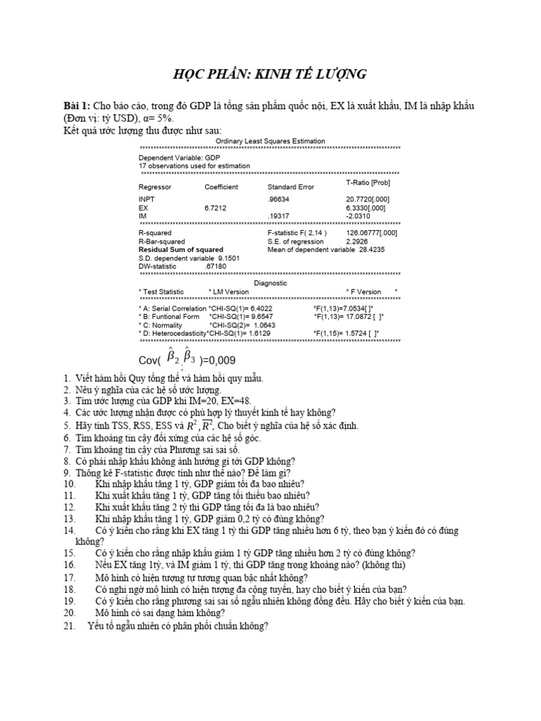 4.Đề Cương KTL Cơ Bản - UTT | PDF