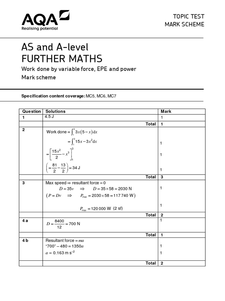 Work Done by Variable Force, EPE and Power Sol | PDF | Theoretical Physics | Metrology