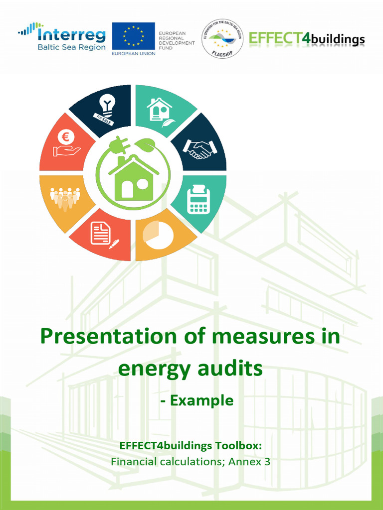 3 Presentation of Measures in Energy Audits. Example | PDF | Efficient ...