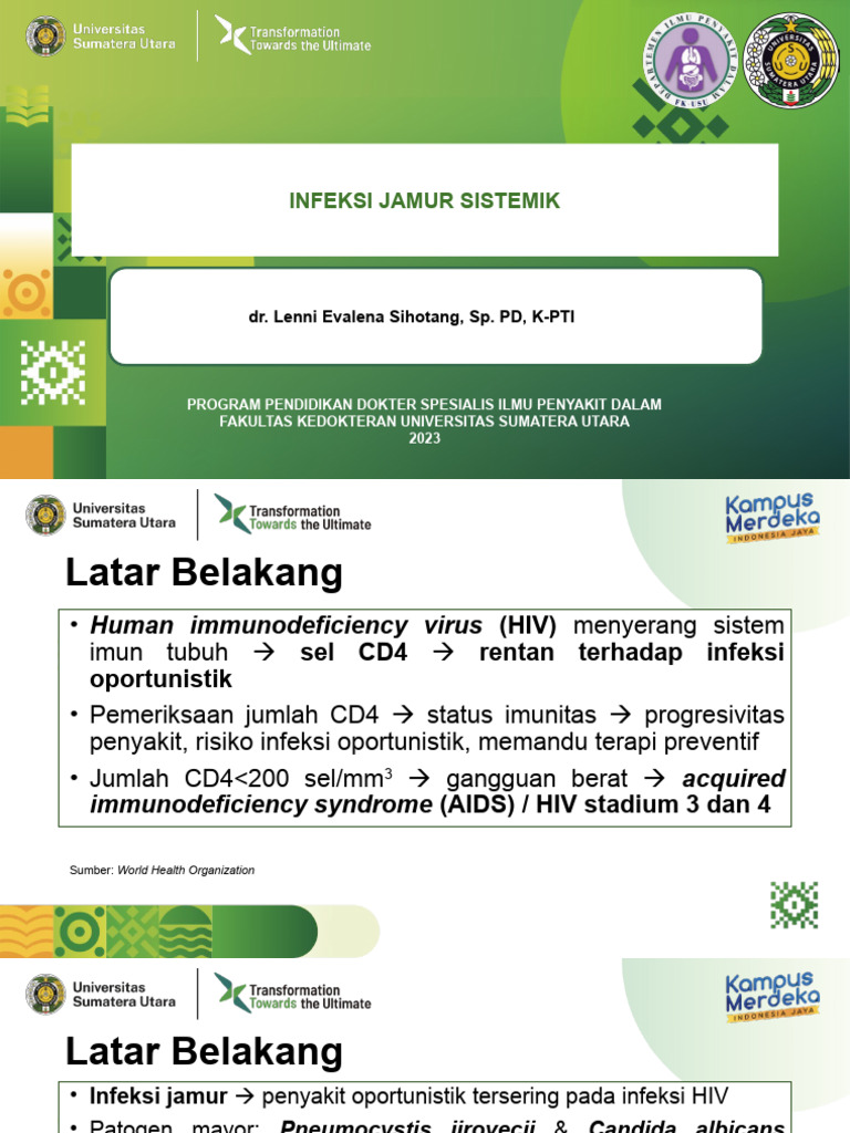 Infeksi Jamur Sistemik | PDF | Sains & Matematika