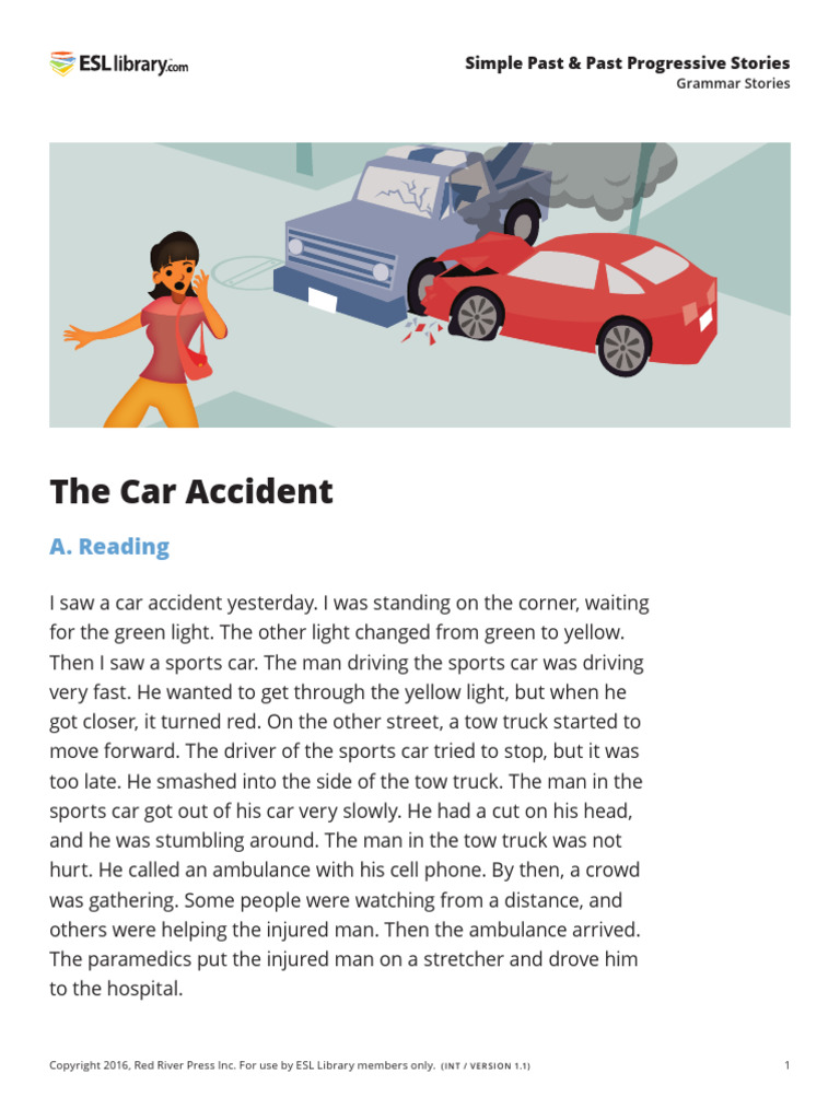 90 Simple Past and Past Progressive Stories US | PDF | Language Arts ...