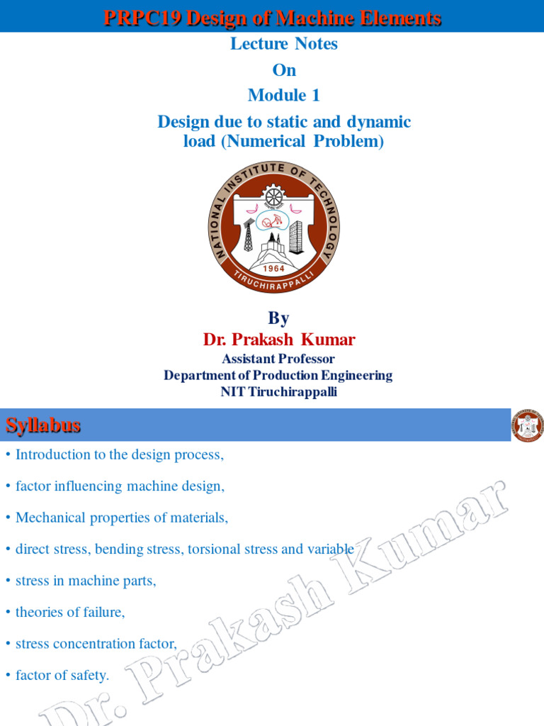 Mod 1 PRPC19 Dme - NP 1 | PDF | Strength Of Materials | Stress (Mechanics)