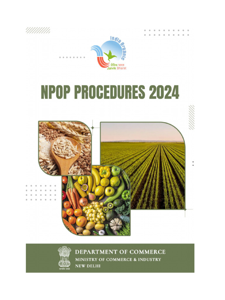 NPOP_PROCEDURES_2024 | PDF | Certification | Audit