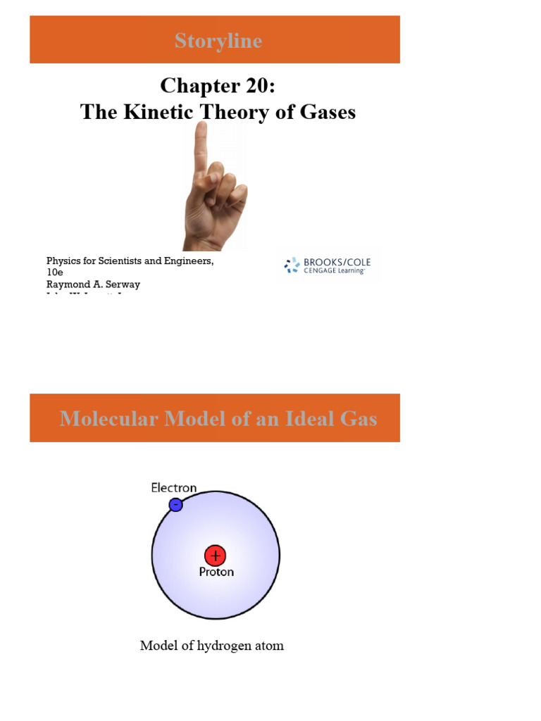Chapter 20 The Kinetic Theory of Gases | PDF | Gases | Heat Capacity