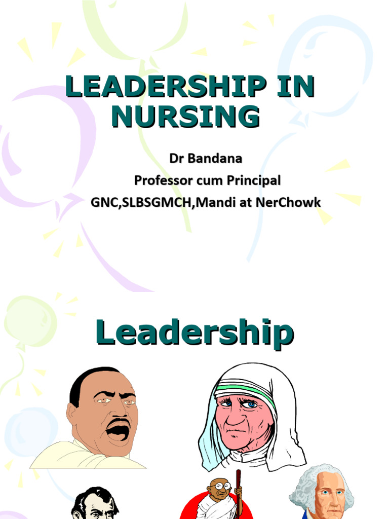 Leadership - SLBS | PDF | Leadership | Nursing