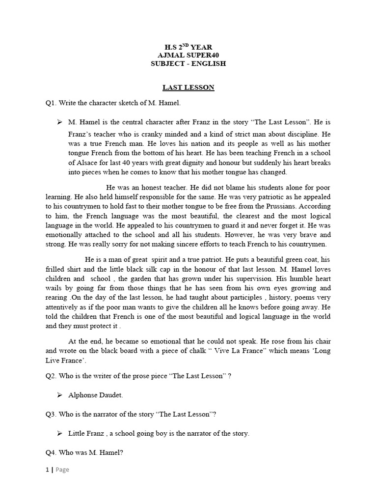 h.s 2nd year notes | PDF | Mahatma Gandhi