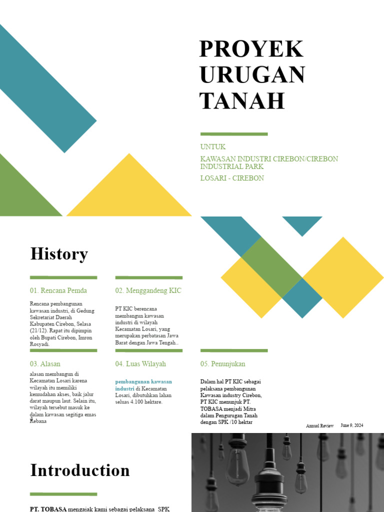 Urugan Tanah untuk Kawasan Industri Cirebon | PDF | Teknologi & Rekayasa