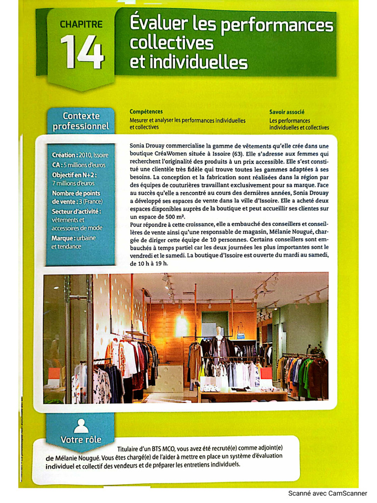 Dossier ECF Evaluer Les Performances Individuelles Et Collectives | PDF